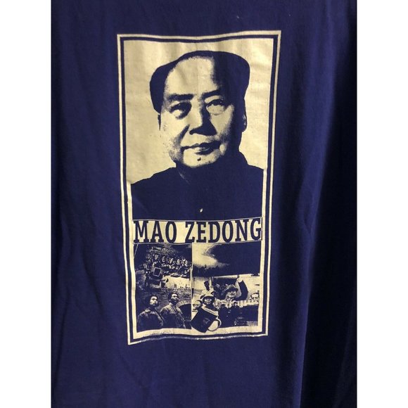 Ice Blue Tattoo | Shirts | Rare Chinese Mao Zedong Quote Art Political ...